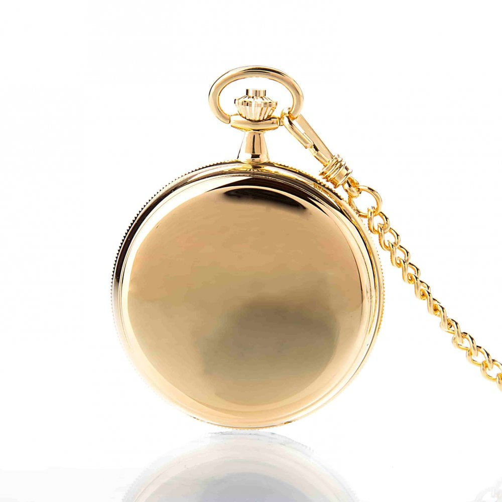 The St James - Gold Mechanical Double Hunter Pocket Watch GPW248 ...