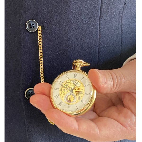 Gold Pocket Watches | FREE Engraving & Delivery