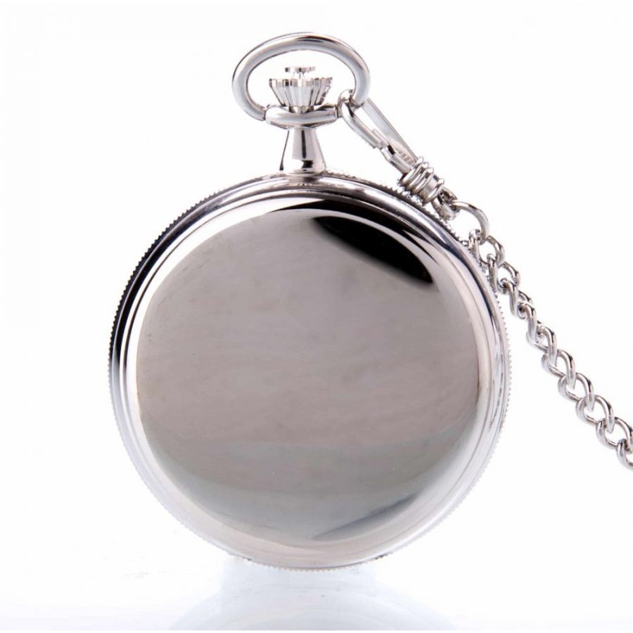 The St James - Chrome Mechanical Double Hunter Pocket Watch GPW148 ...