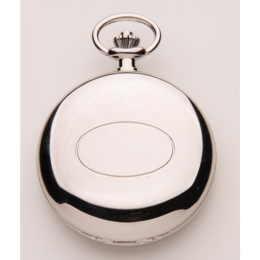 Blue Sunburst Full Hunter Mechanical Pocket Watch D36 | Pocketwatch Uk