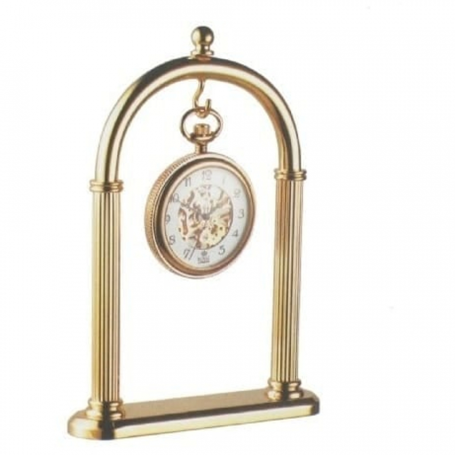 Gold Plated Arch Pocket Watch Stand EC4/GP | Pocketwatch Uk